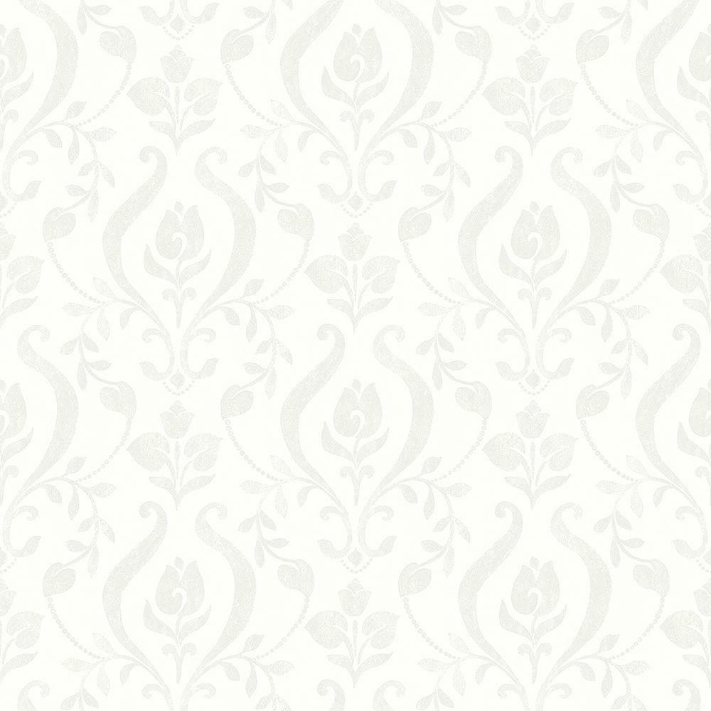 Ivory Damask Background