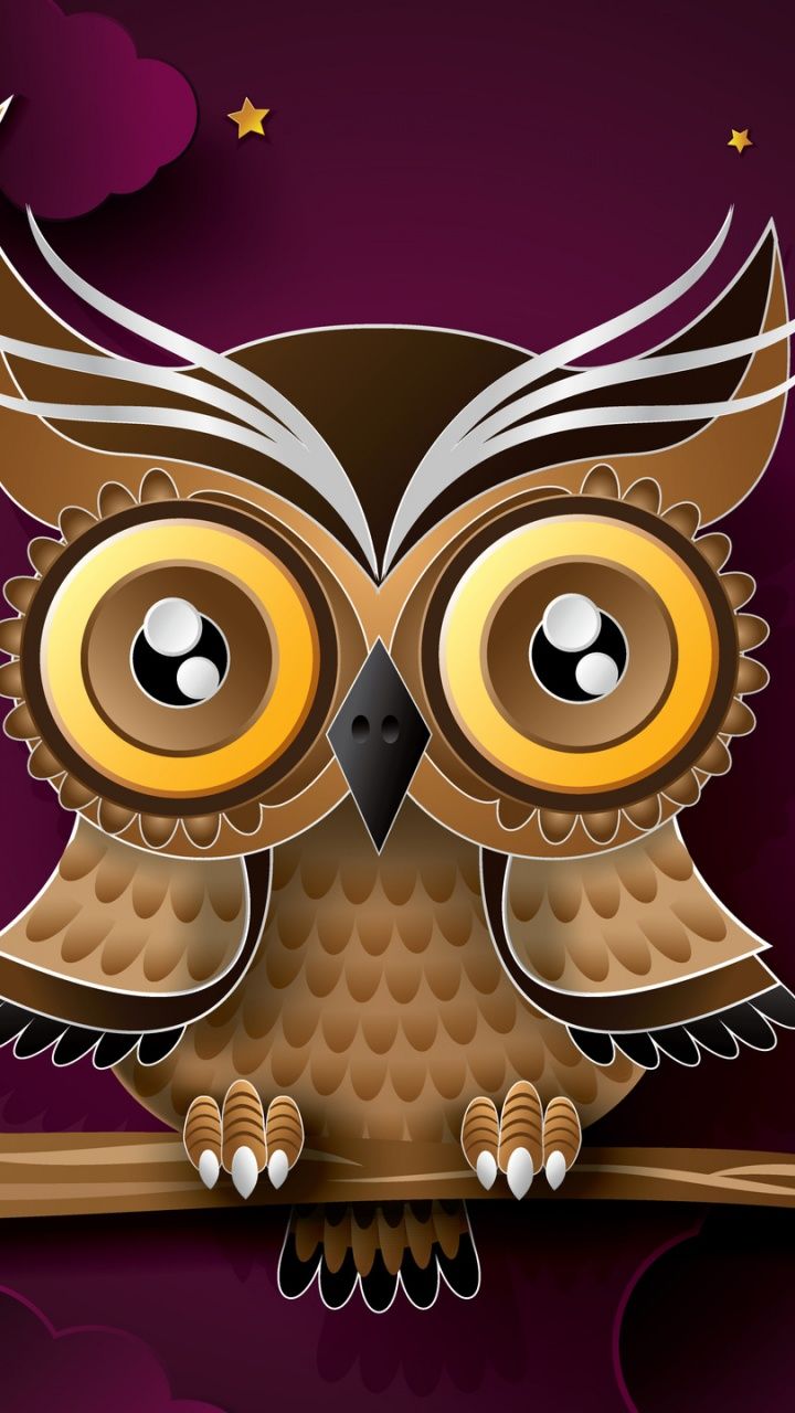 Galaxy Owl Wallpapers on WallpaperDog
