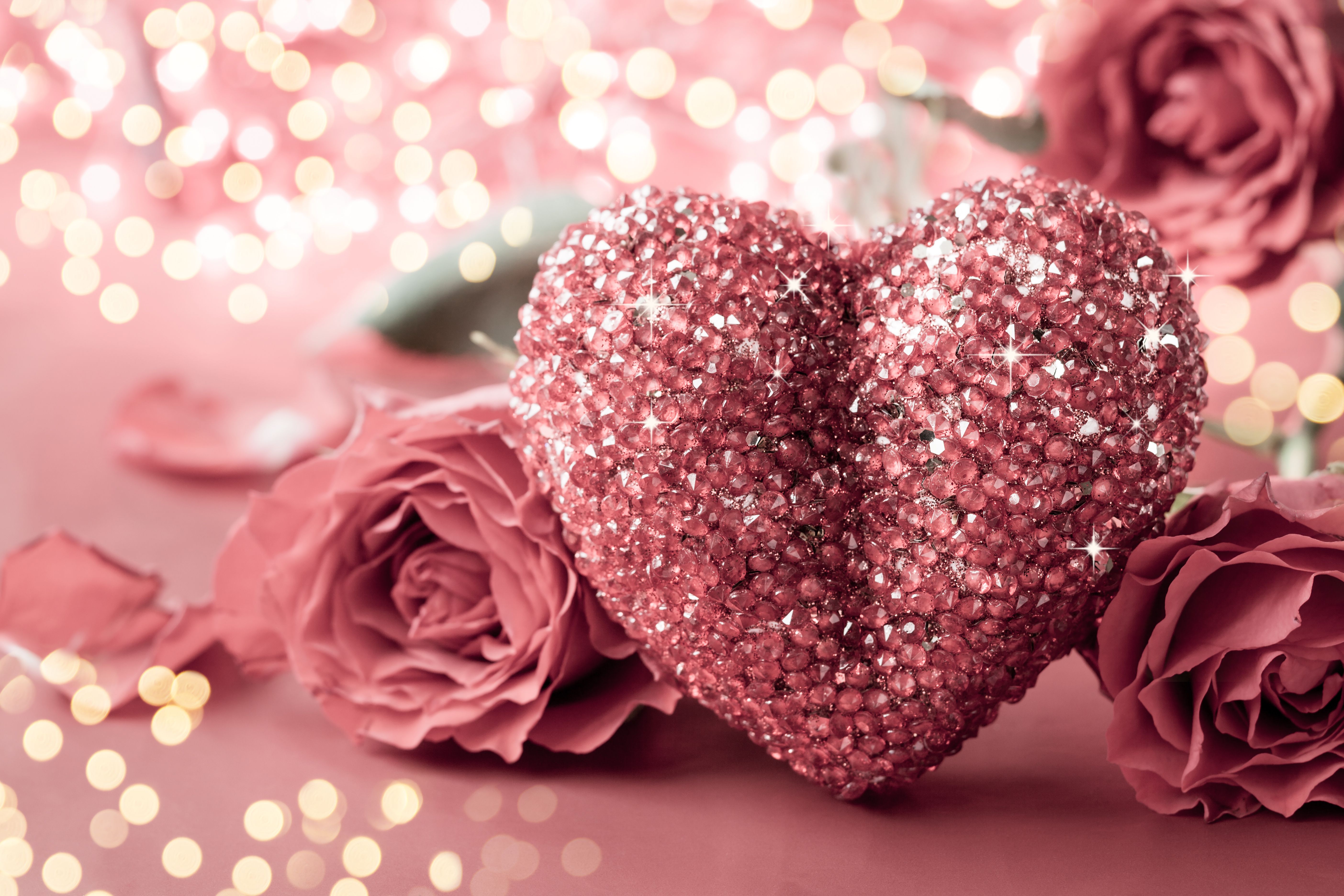 Glitter Heart Wallpapers on WallpaperDog