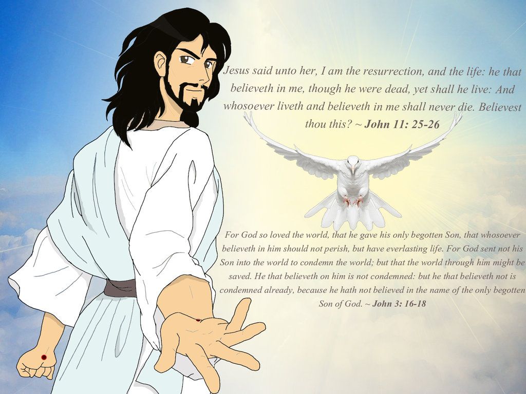 Jesus Anime Wallpapers on WallpaperDog