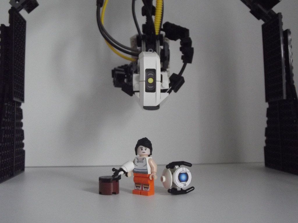 Wheatly GLaDOS Wallpapers on WallpaperDog