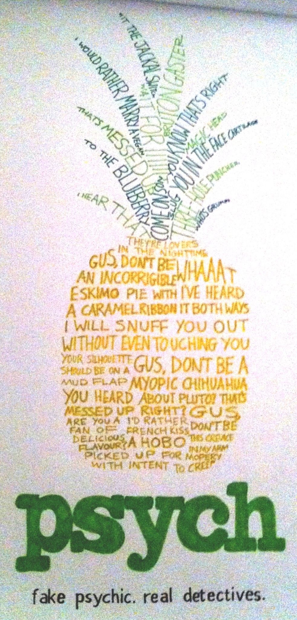 Psych Pineapple Wallpapers on WallpaperDog