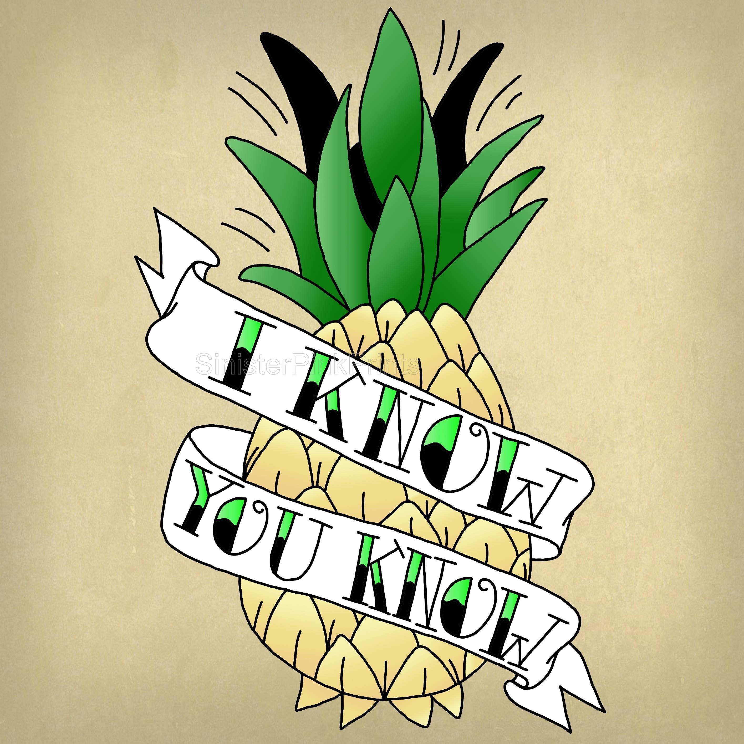 Psych Pineapple Wallpapers on WallpaperDog