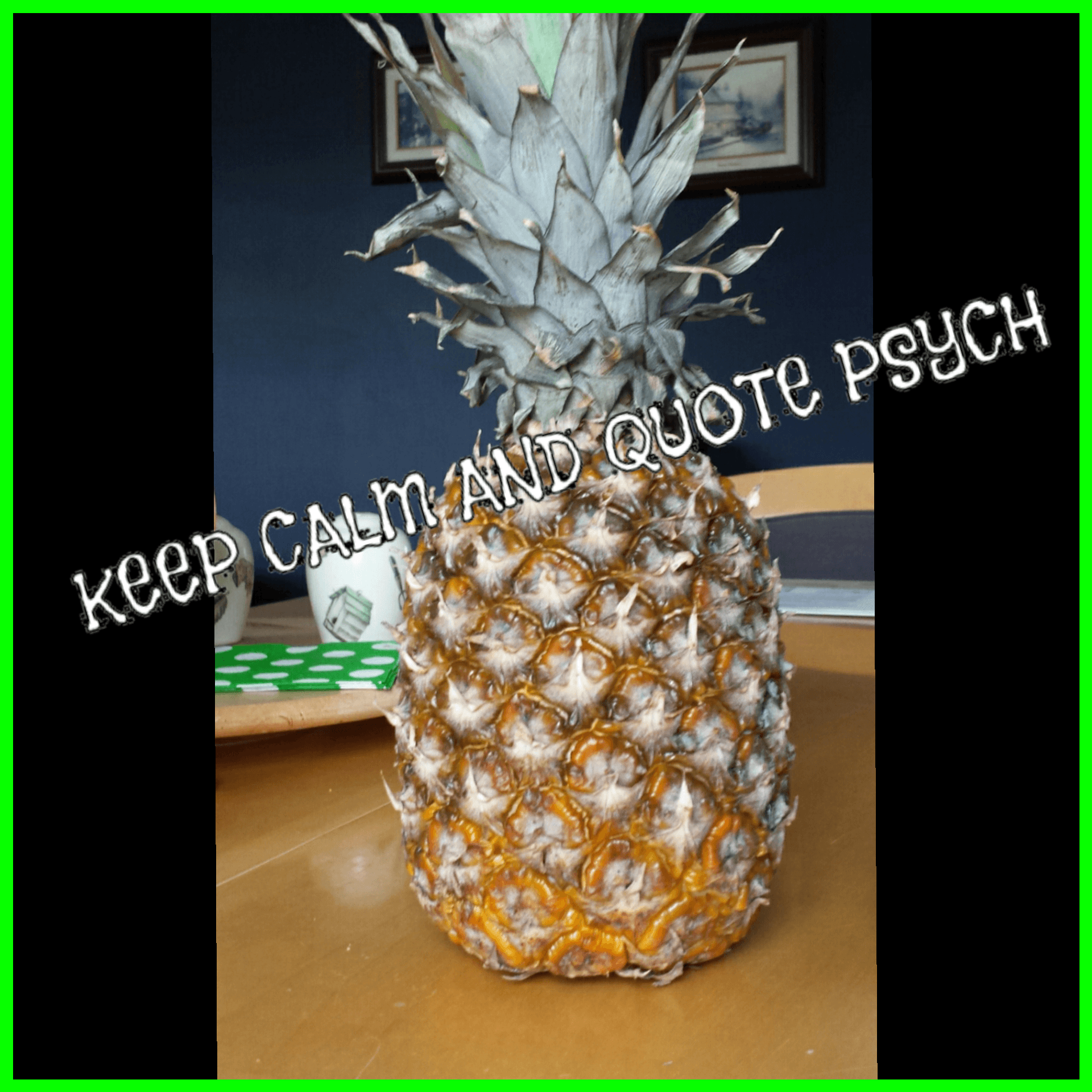 Psych Pineapple Wallpapers on WallpaperDog