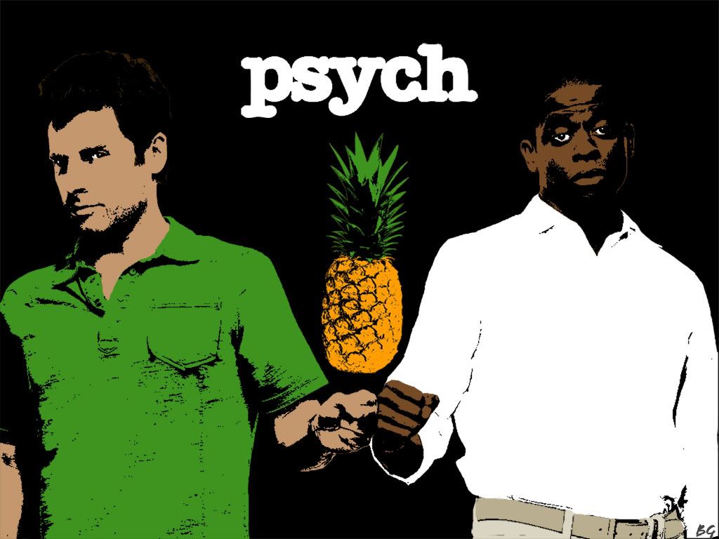 Psych Pineapple Wallpapers on WallpaperDog