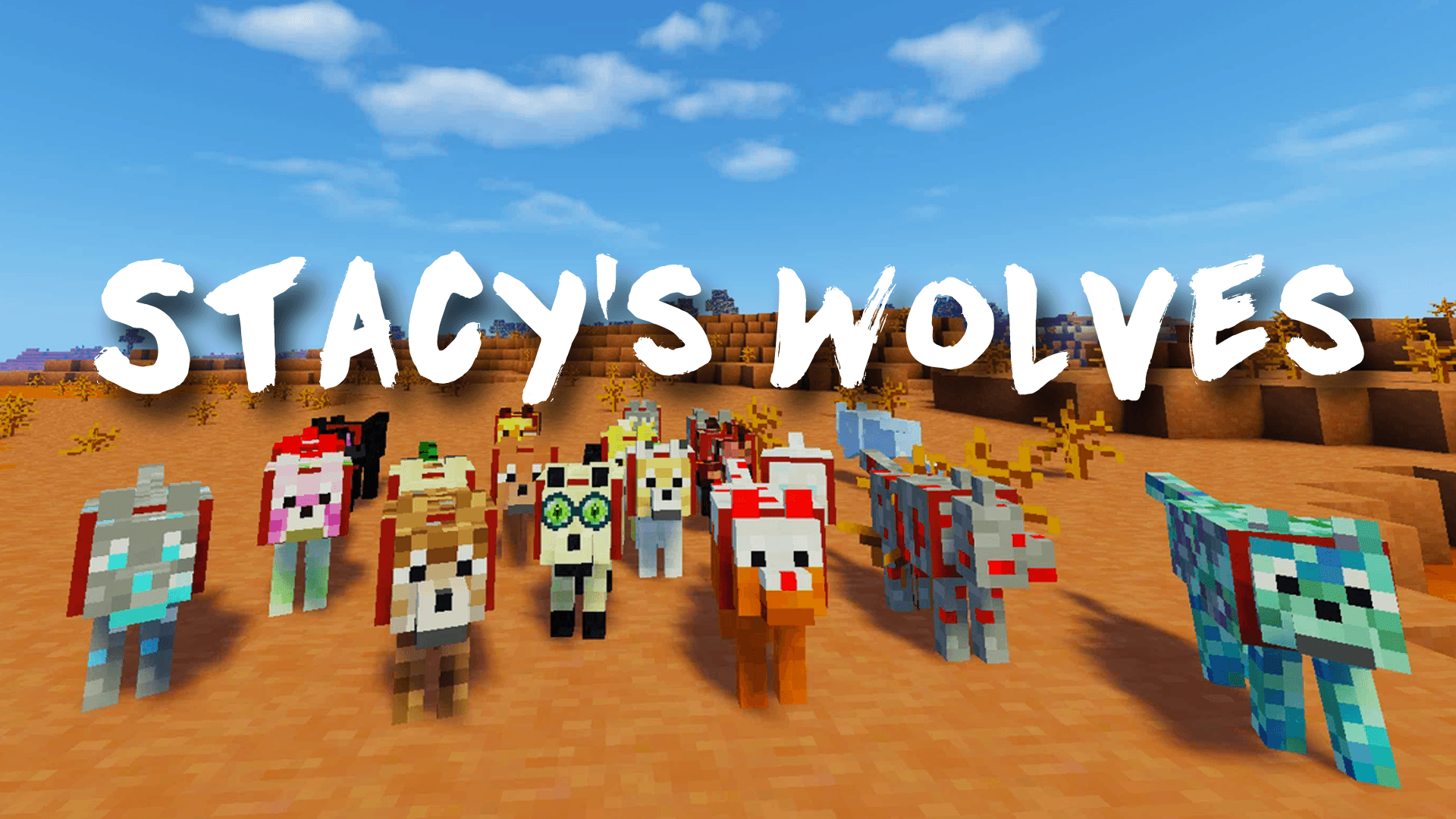 Minecraft Wolf Wallpapers on WallpaperDog