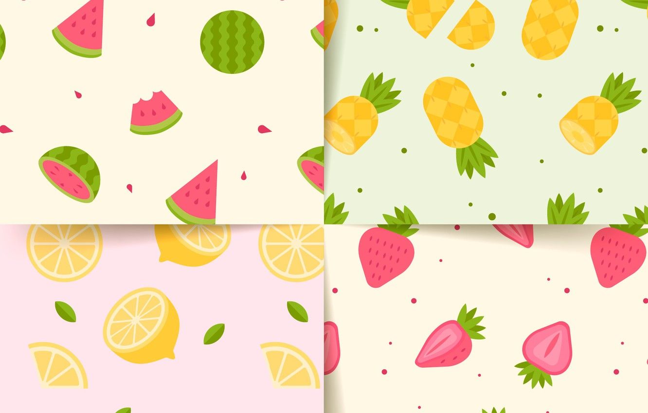 Fruit Pattern Wallpapers on WallpaperDog