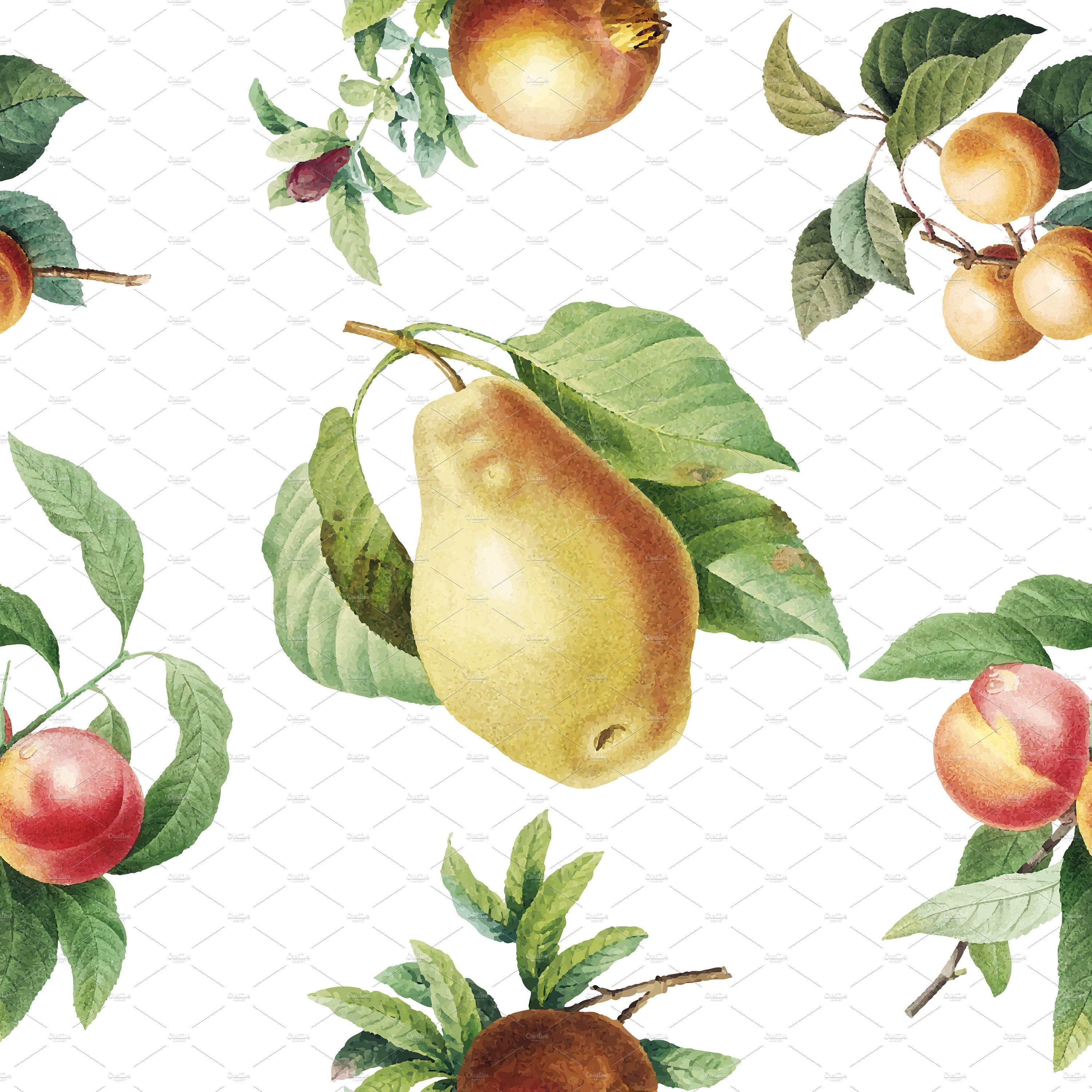 Fruit Pattern Wallpapers on WallpaperDog