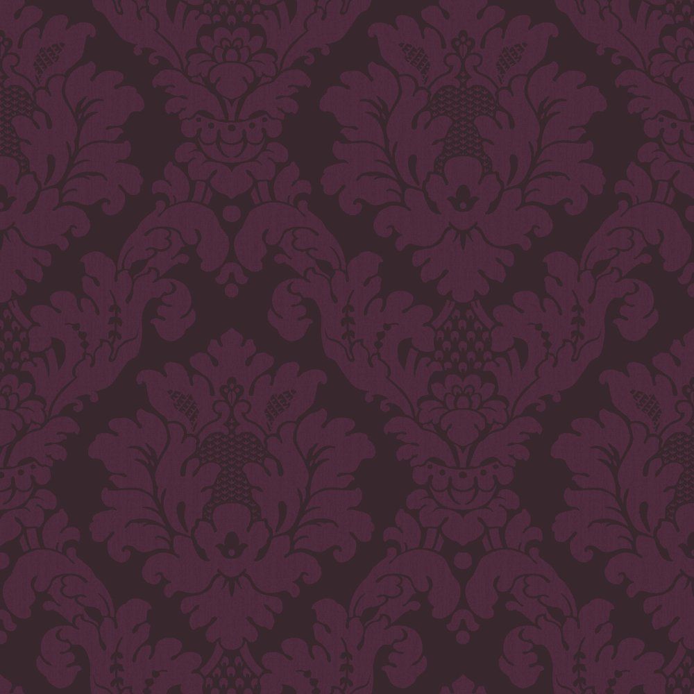 Plum Damask Wallpapers on WallpaperDog