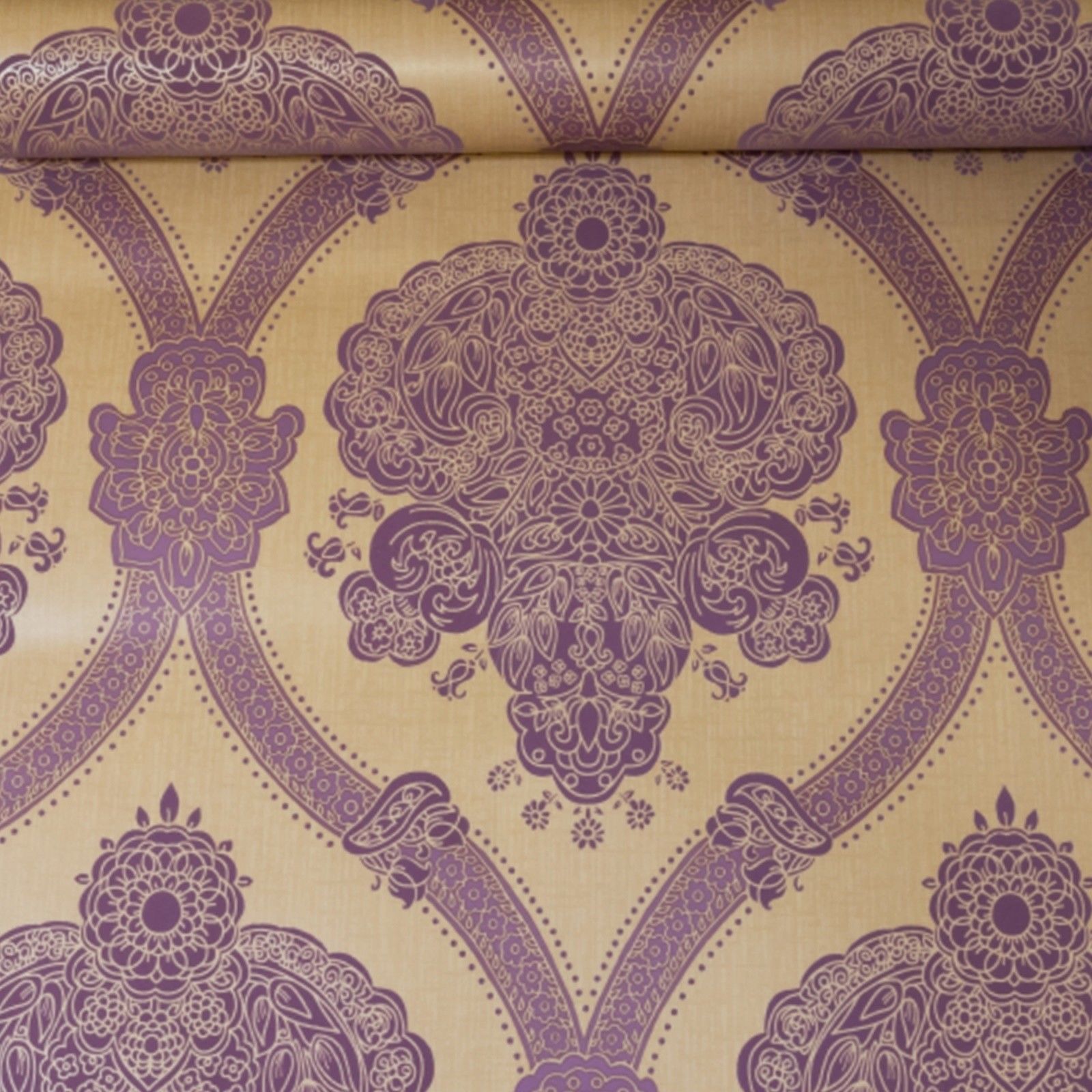 Plum Damask Wallpapers on WallpaperDog