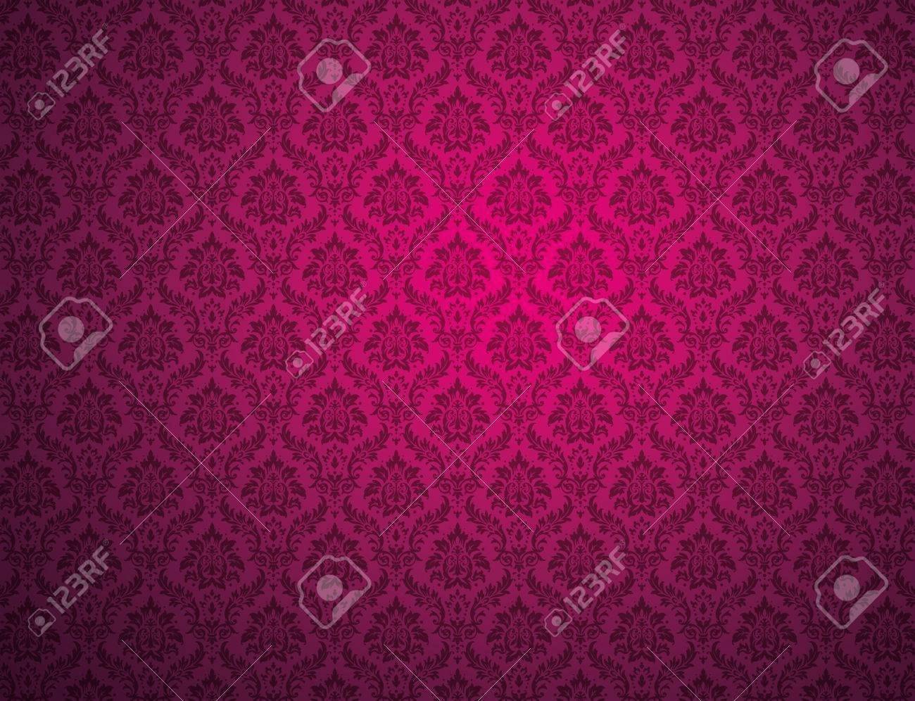 Plum Damask Wallpapers on WallpaperDog