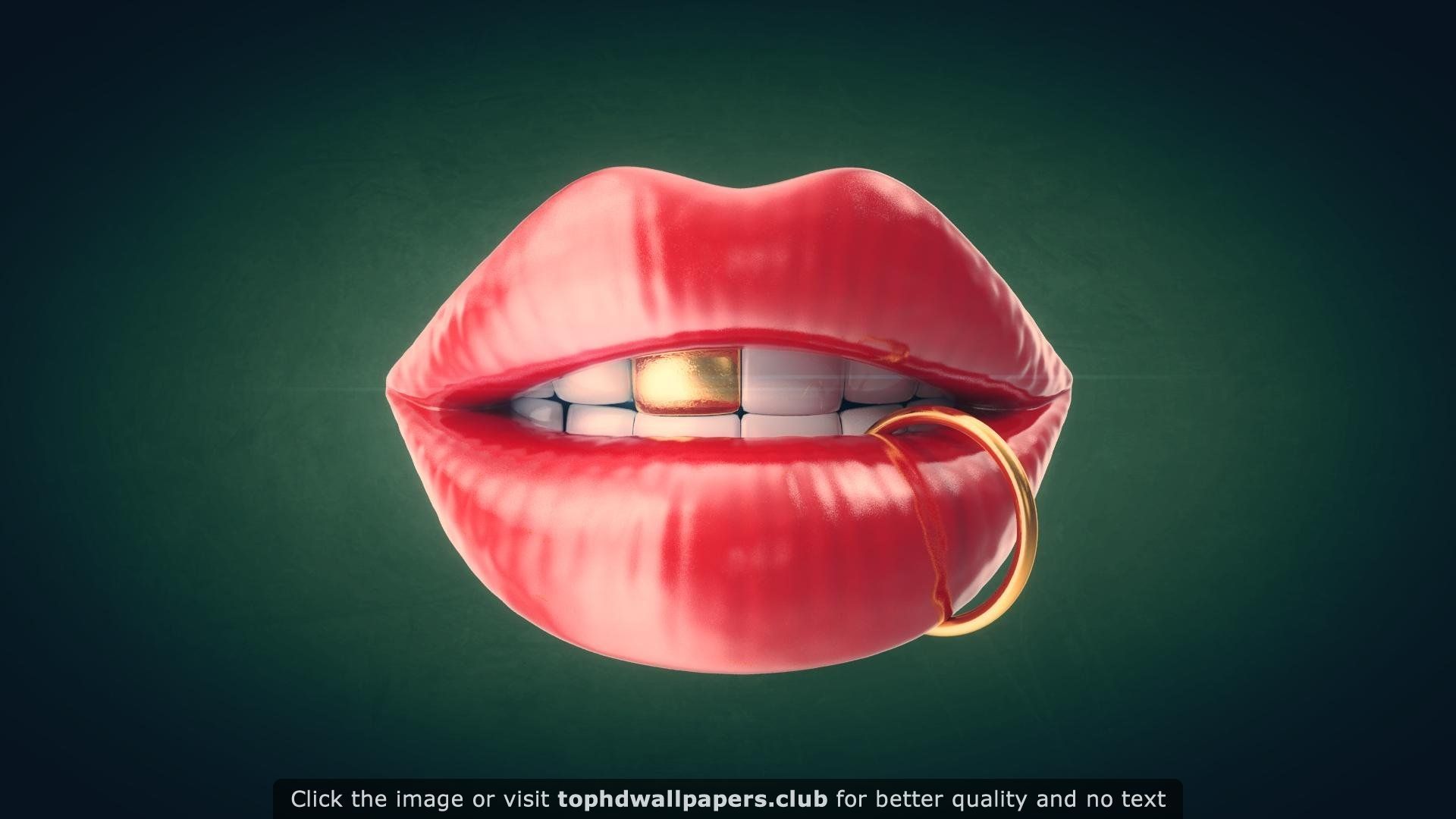 Lips Aesthetic Wallpapers on WallpaperDog