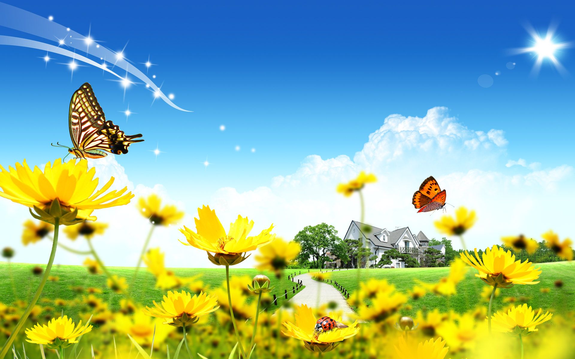 Happy Spring Wallpapers on WallpaperDog