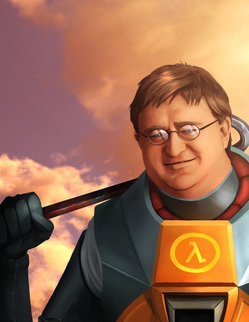 Funny Gabe Newell Wallpapers on WallpaperDog