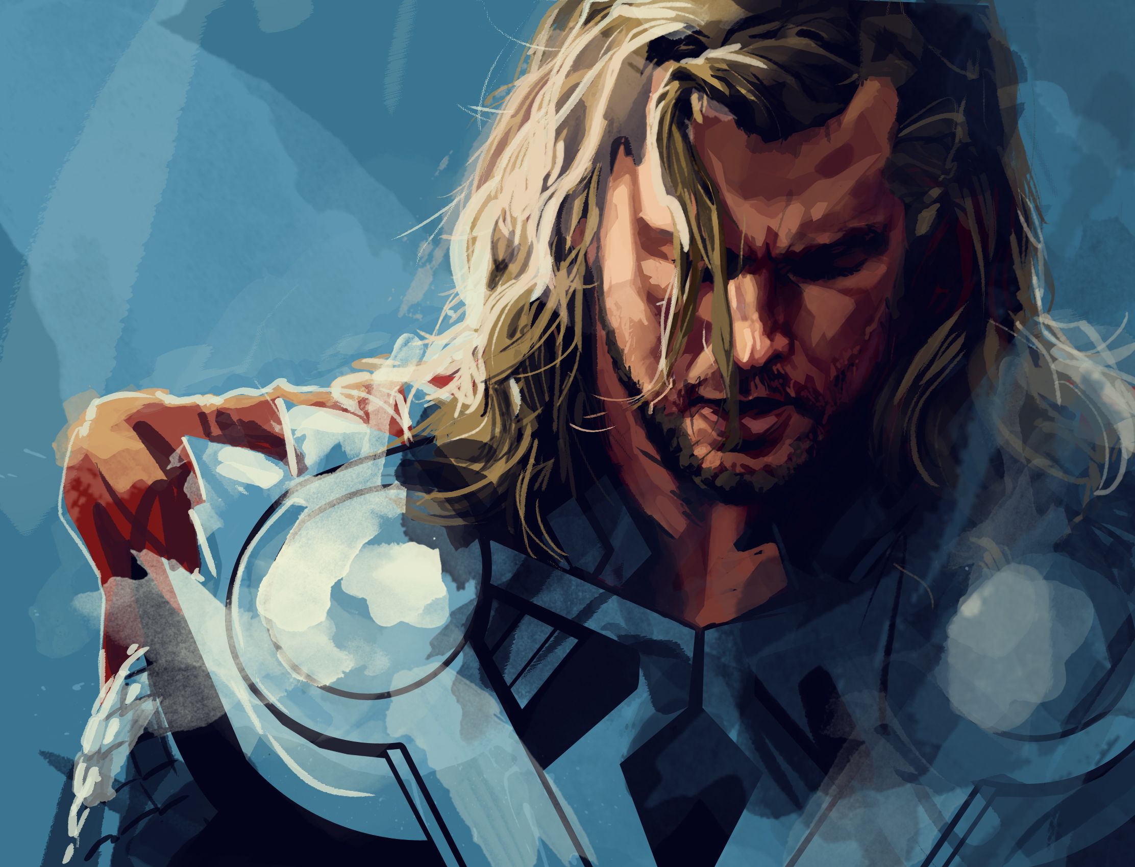 Ragnarok Thor Desktop Wallpapers on WallpaperDog