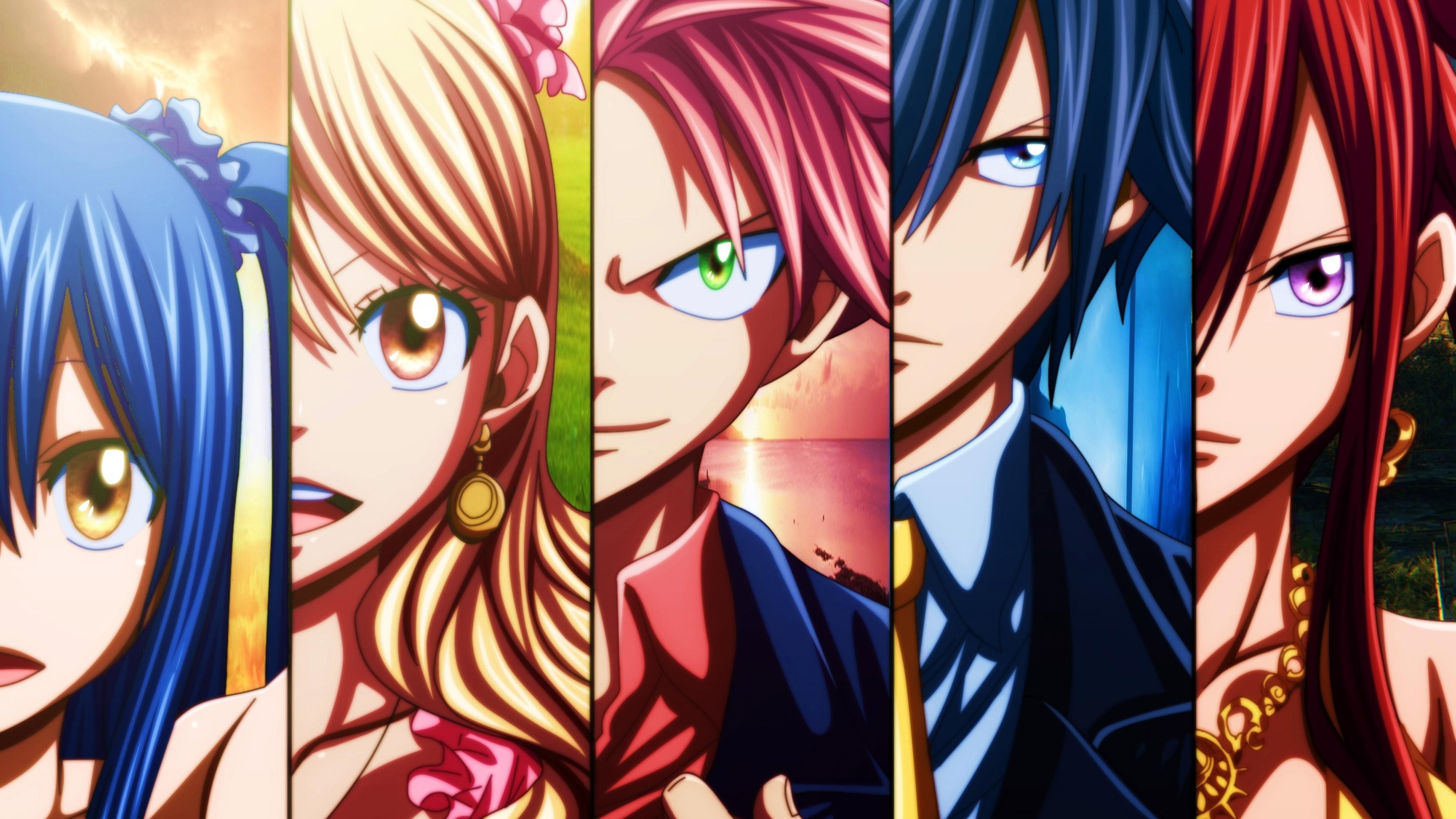 Fairy Tail Characters Wallpapers on WallpaperDog