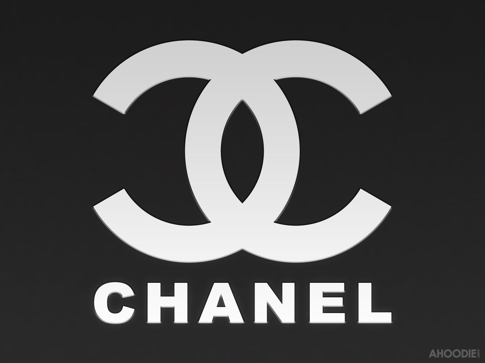 White Chanel Logo Wallpapers on WallpaperDog