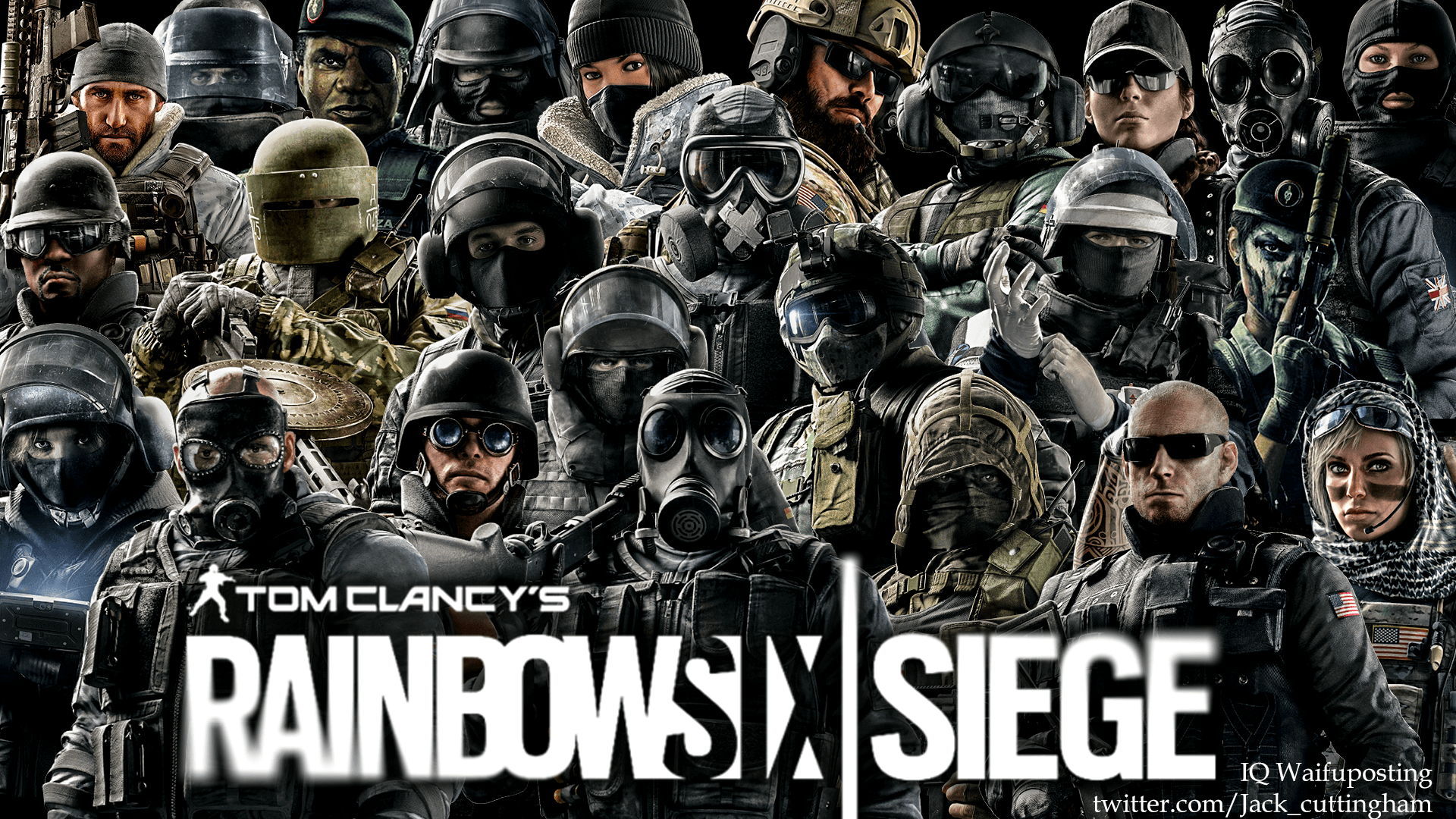 Tom Clancy's Rainbow Six Siege All Operators Wallpapers on WallpaperDog