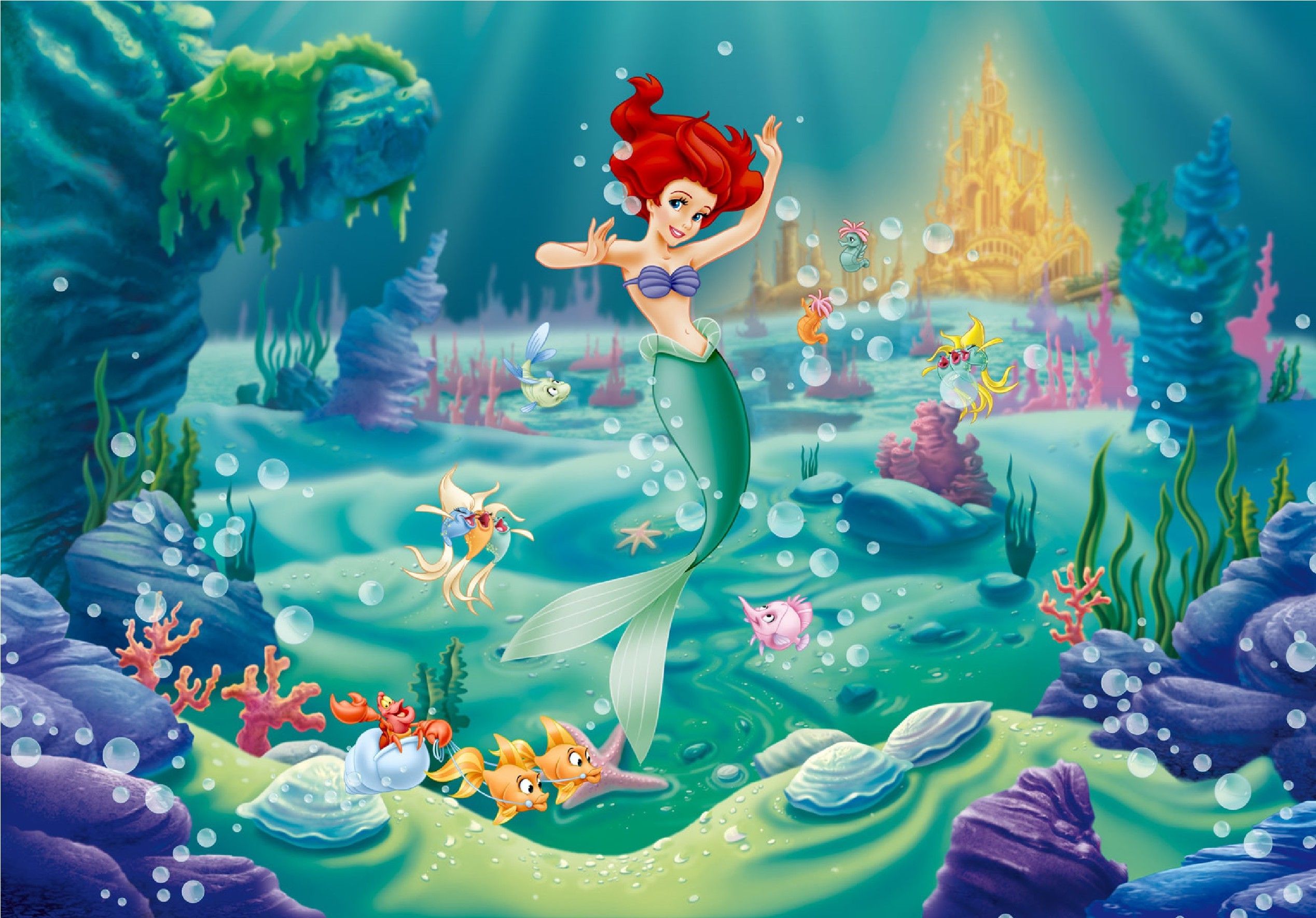 Little Mermaid HD Wallpapers on WallpaperDog