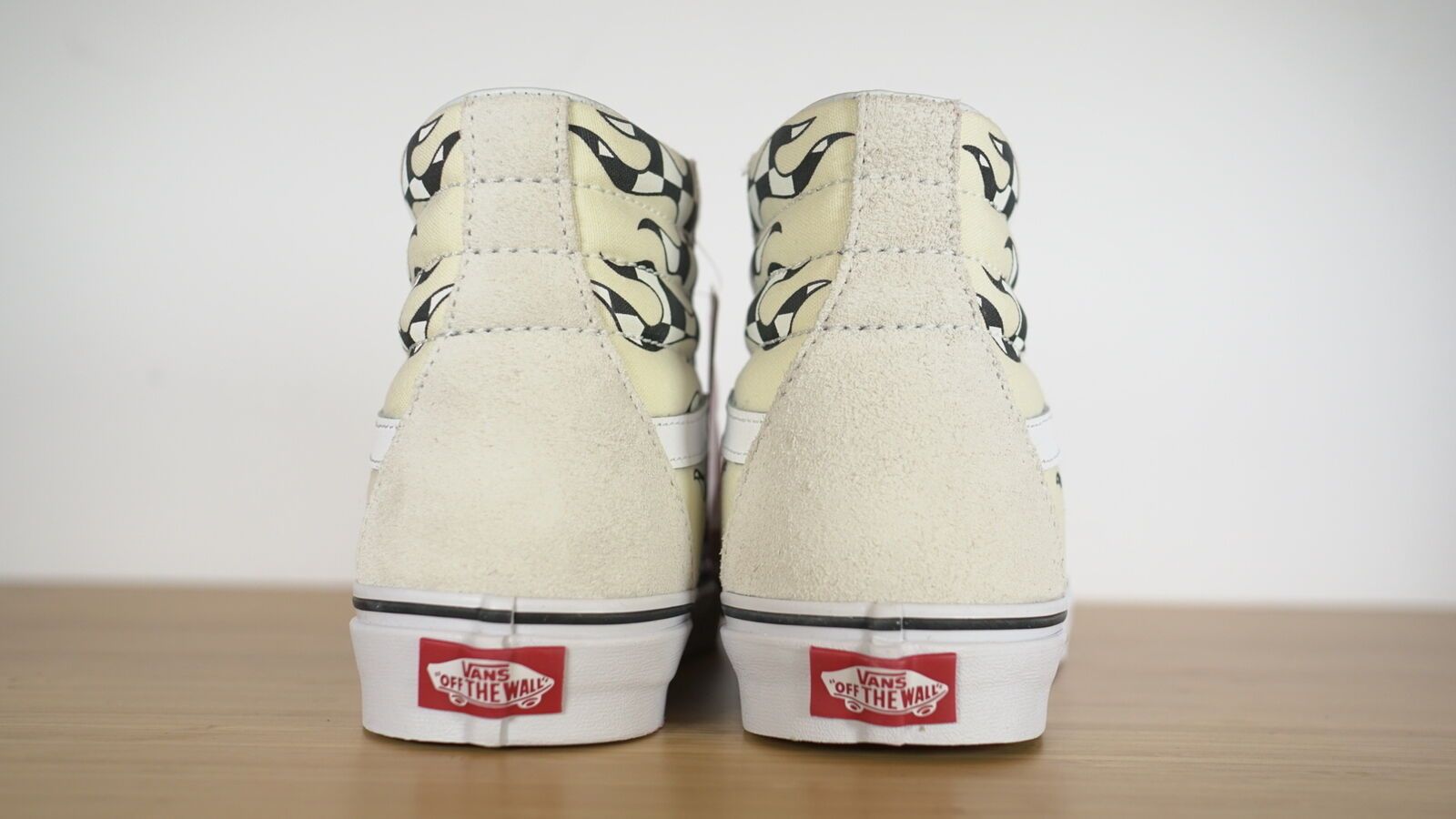 Checkered Vans with Flames Wallpapers on WallpaperDog