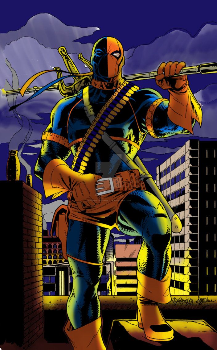 Deathstroke The Terminator Wallpapers on WallpaperDog