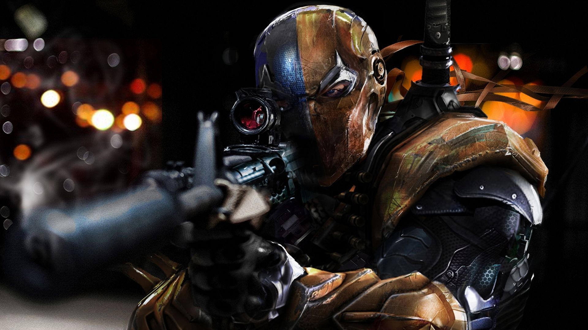 Deathstroke The Terminator Wallpapers on WallpaperDog