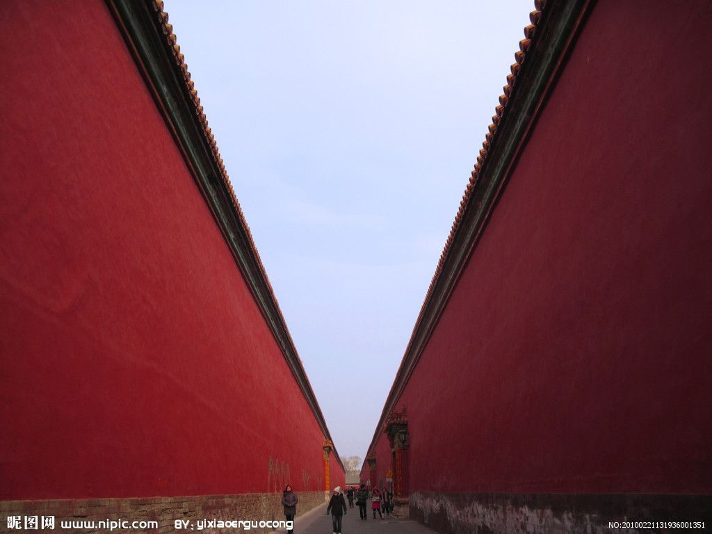 Red Wall Forbidden City Wallpapers on WallpaperDog