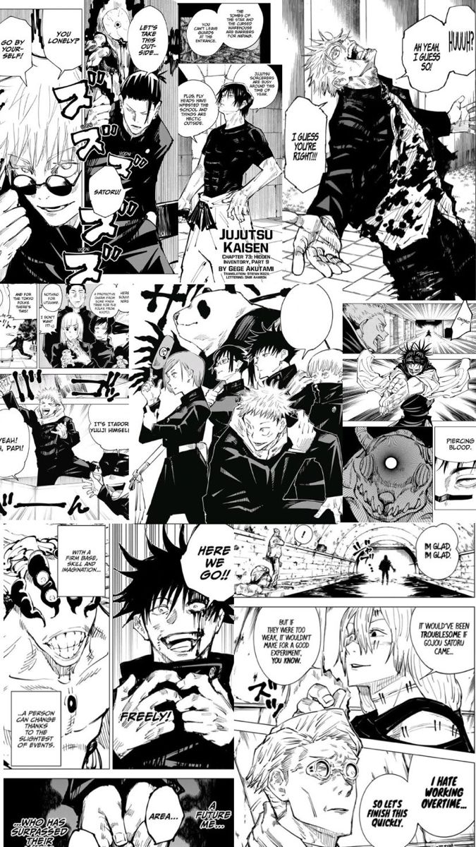 Jujutsu Kaisen manga Wallpapers on WallpaperDog Jujutsu Kaisen manga Wallpapers on WallpaperDog