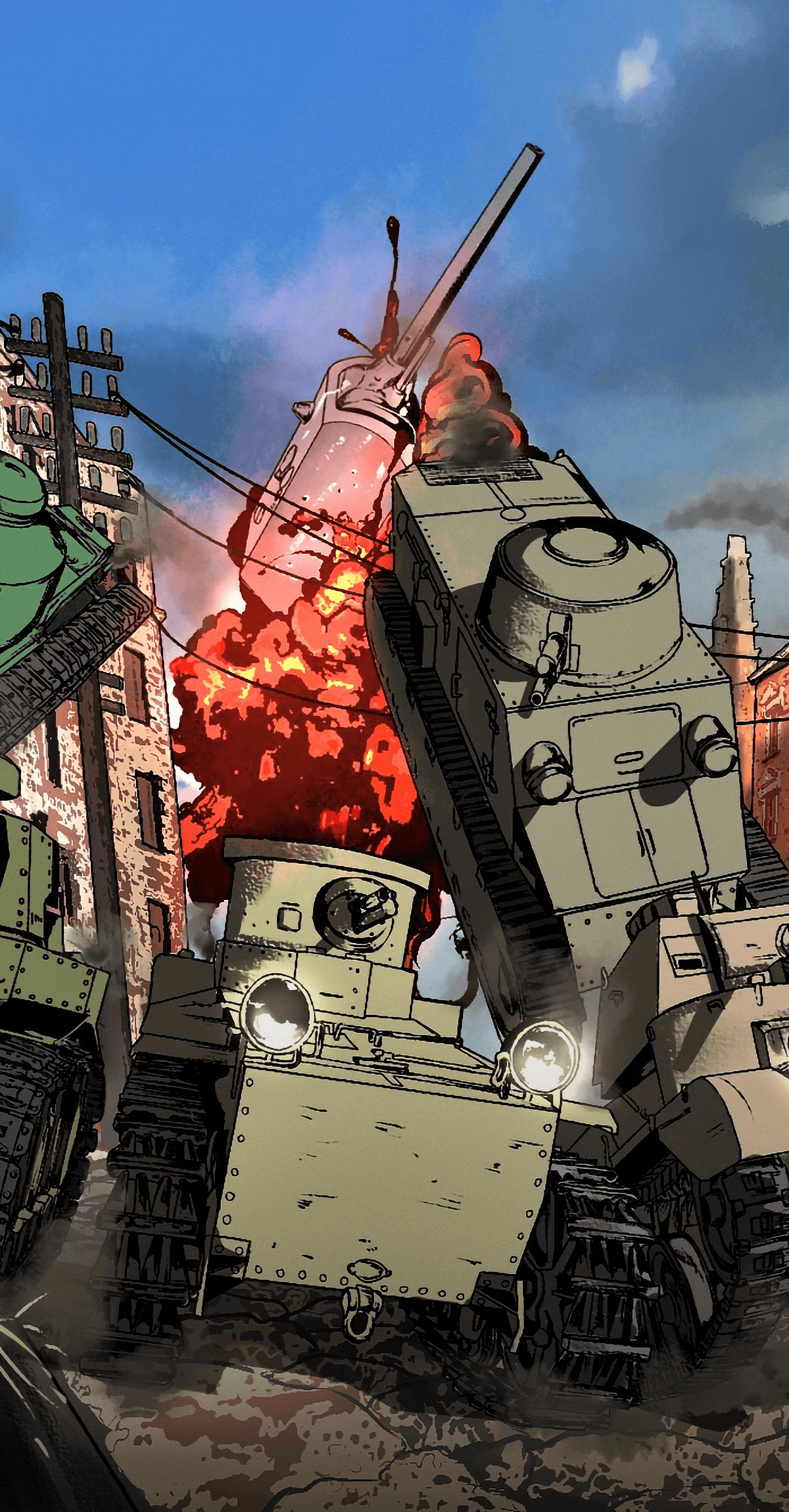 anime tank Wallpapers on WallpaperDog