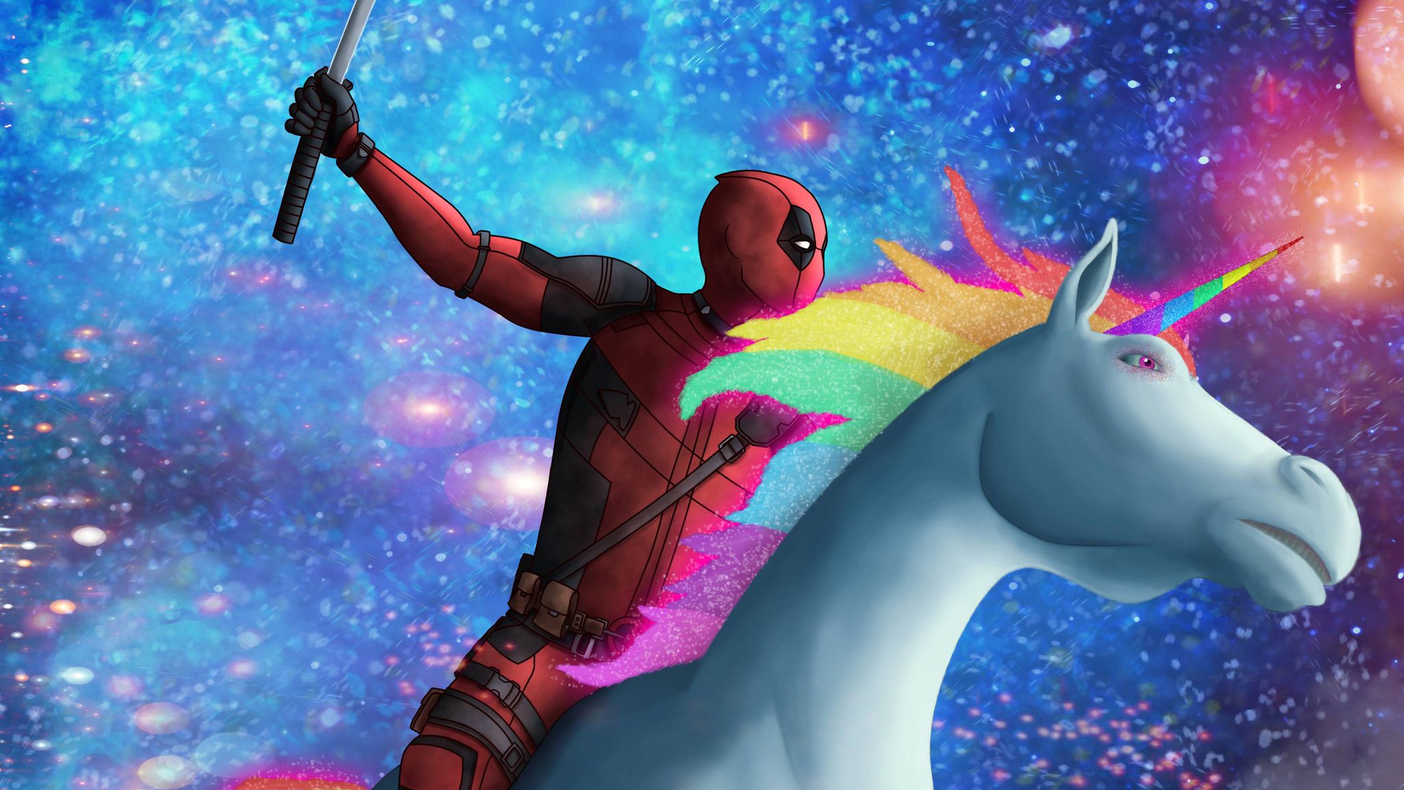 Deadpool Unicorn Desktop Wallpapers on WallpaperDog